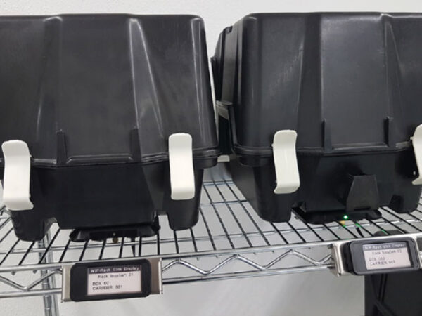 RFID Shelf (LF) for Semiconductor Factories - HERMOS