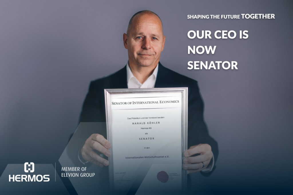 HERMOS gratuliert Harald Köhler zur Berufung als Senator - HERMOS